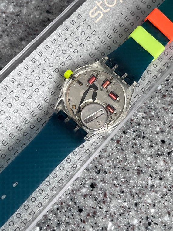 Vintage rare swatch stop-watch model SSK101 "OROLOGIO… - Gem