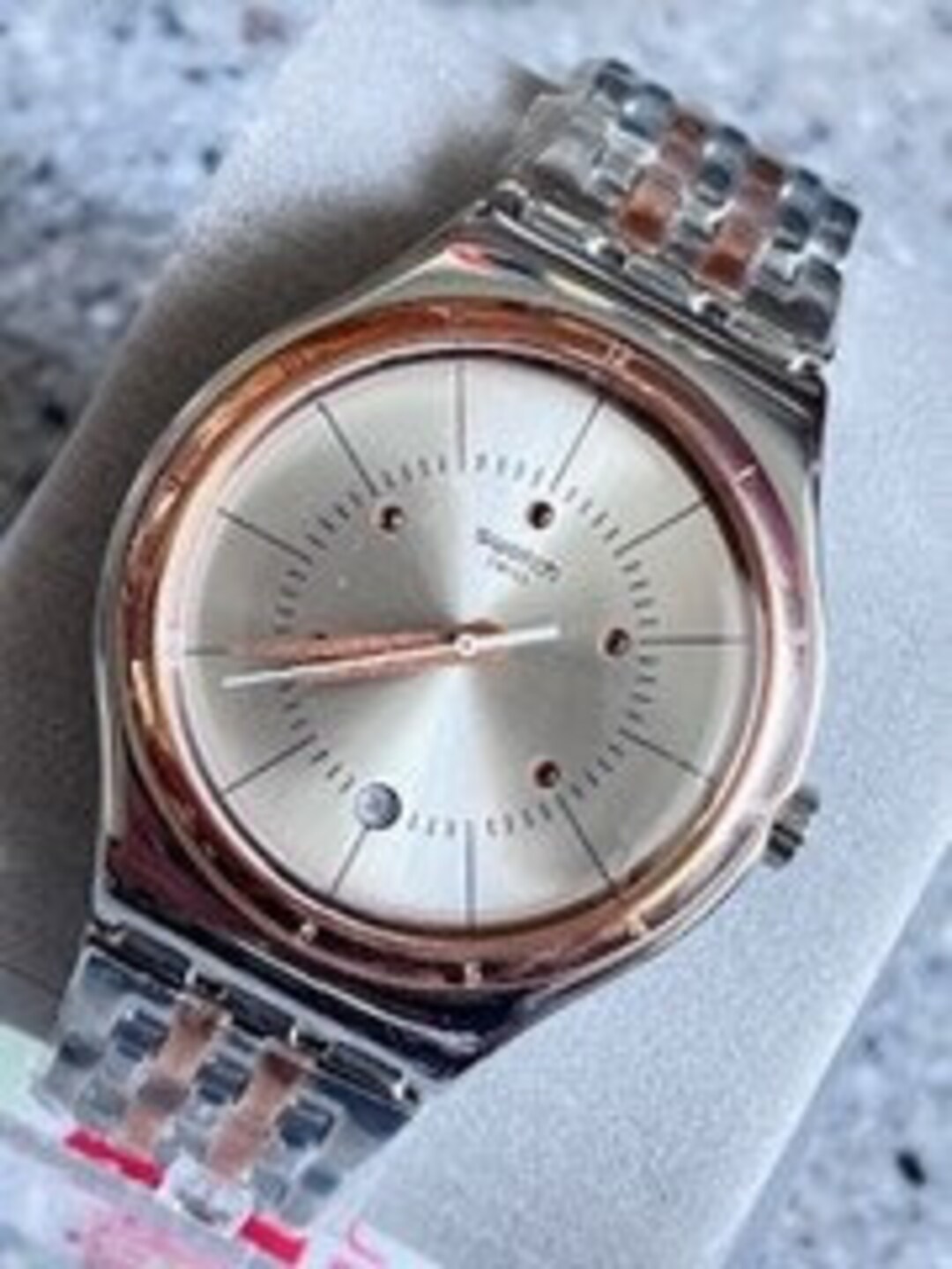 Irony Sedan Silver Dial Two Tone Stainless Steel Two-tone Stainless NWT ...