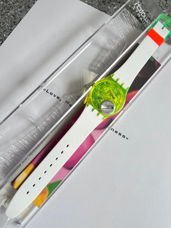 Artist limited Edition Swatch Vintage Watch 34mm LOVE… - Gem