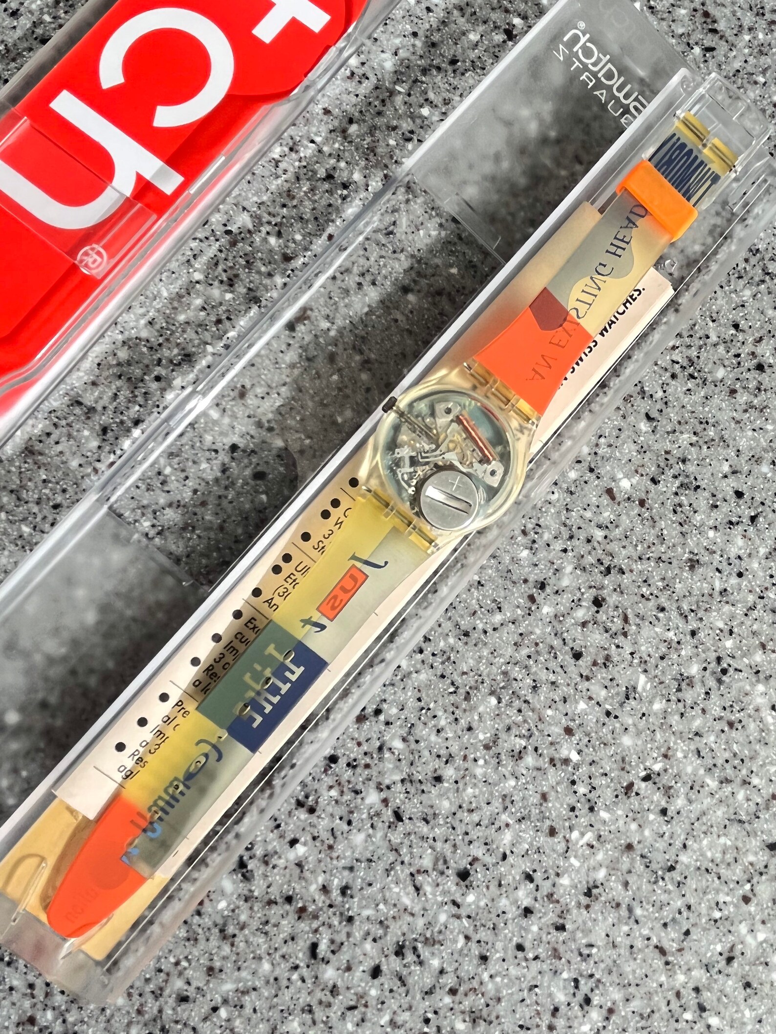 Vintage 1991 Swatch Watch New Old Stock Never Worn in Original Box With ...