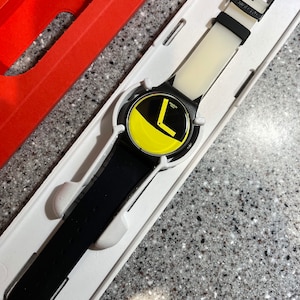 Swatch Watch Looks Like a Bat Called Flaggermus SUOB130 Never Worn New ...