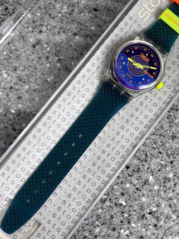 Vintage rare swatch stop-watch model SSK101 "OROLOGIO… - Gem