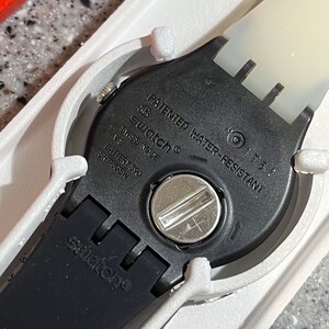 Swatch Watch Looks Like a Bat Called Flaggermus SUOB130 Never Worn New ...