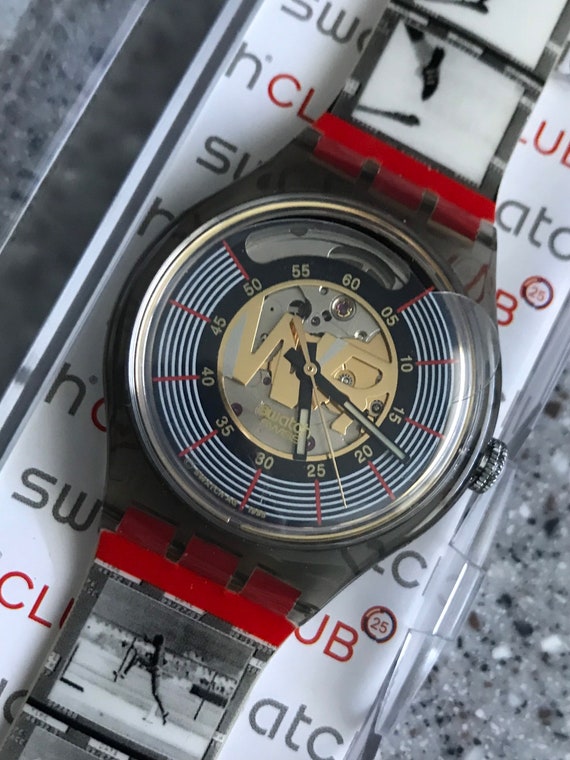 Swatch watch NOS never worn rare automatic 1996 Atlan… - Gem