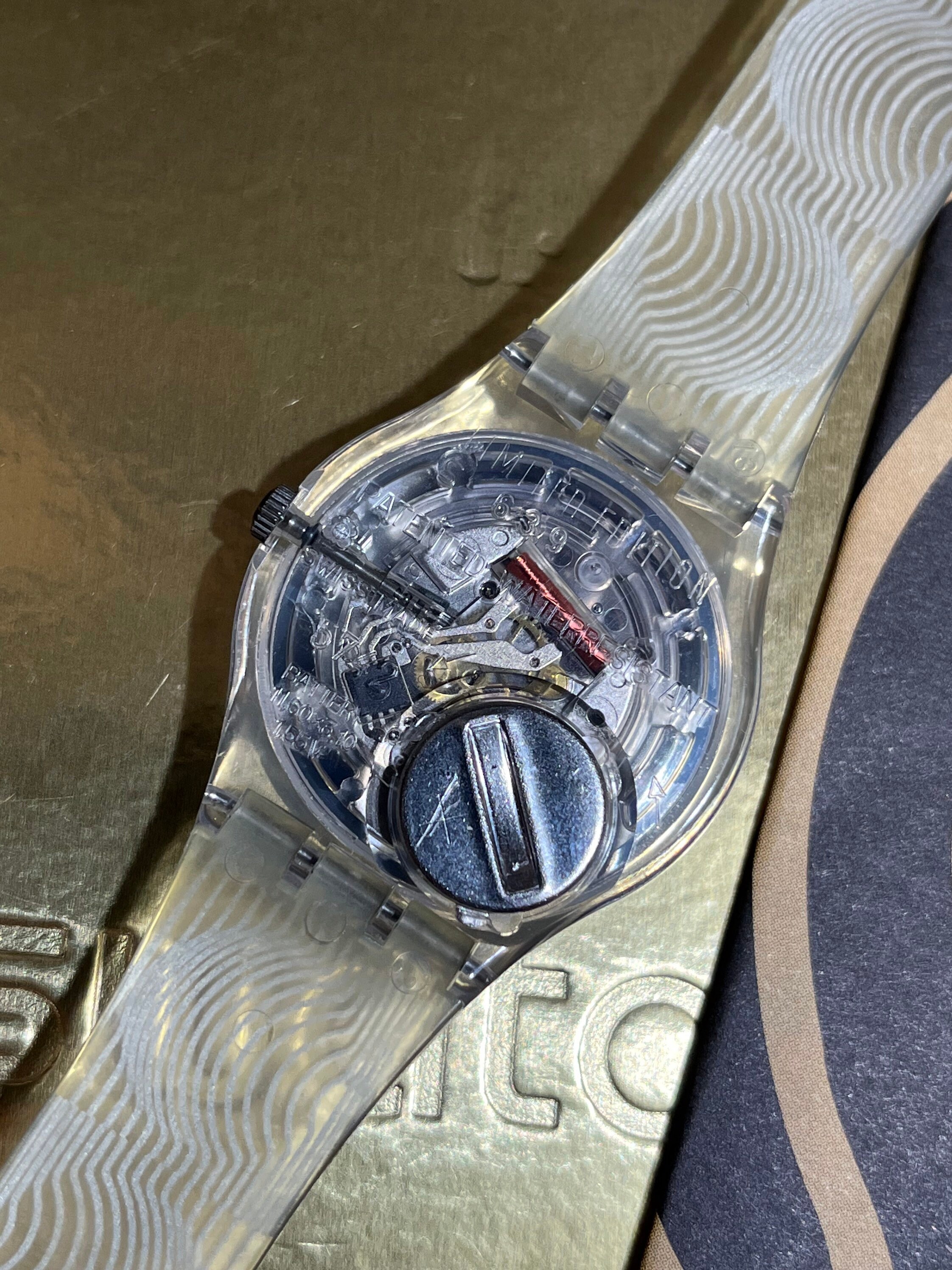 Vintage Swatch Watch LIMITED RARE Keret Victor Vasarely Artist Special ...
