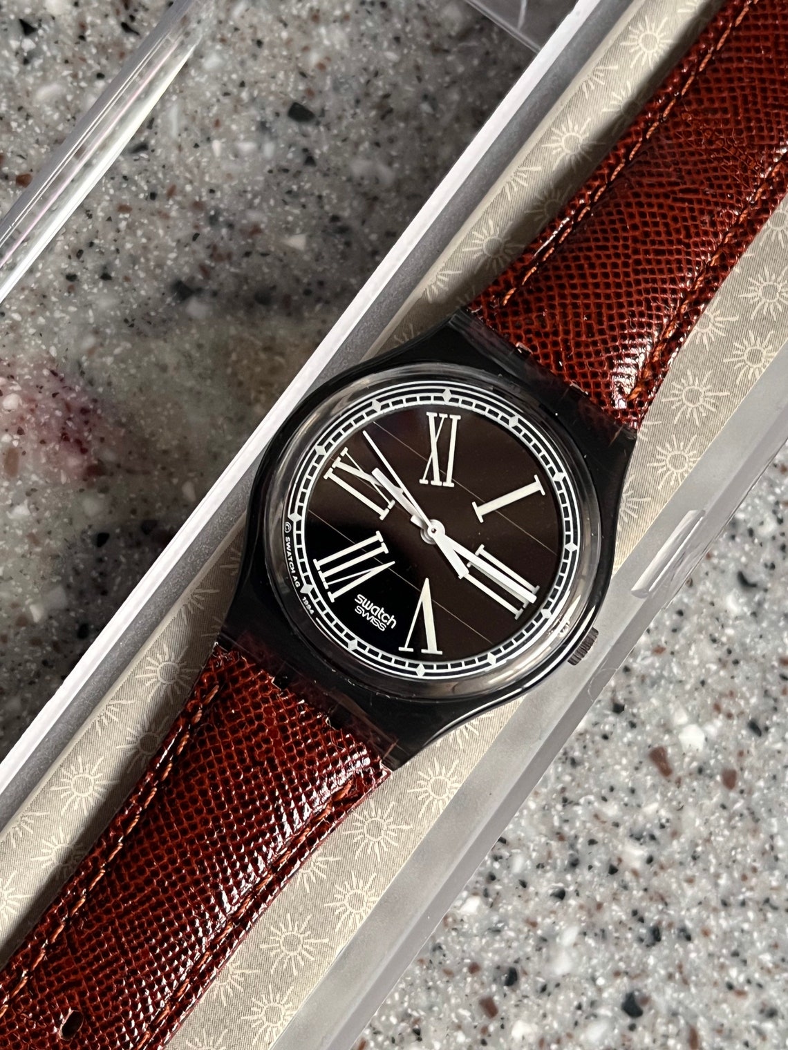 NEW Vintage SOLAR Rare Swatch Watch 90s Never Worn in Box - Etsy