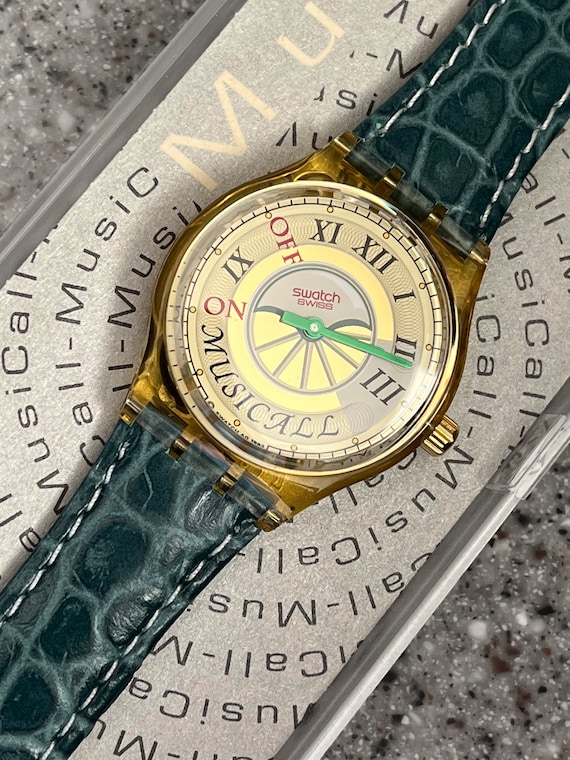 Swatch Vintage Watch Musical Musicall called Fagotto … - Gem