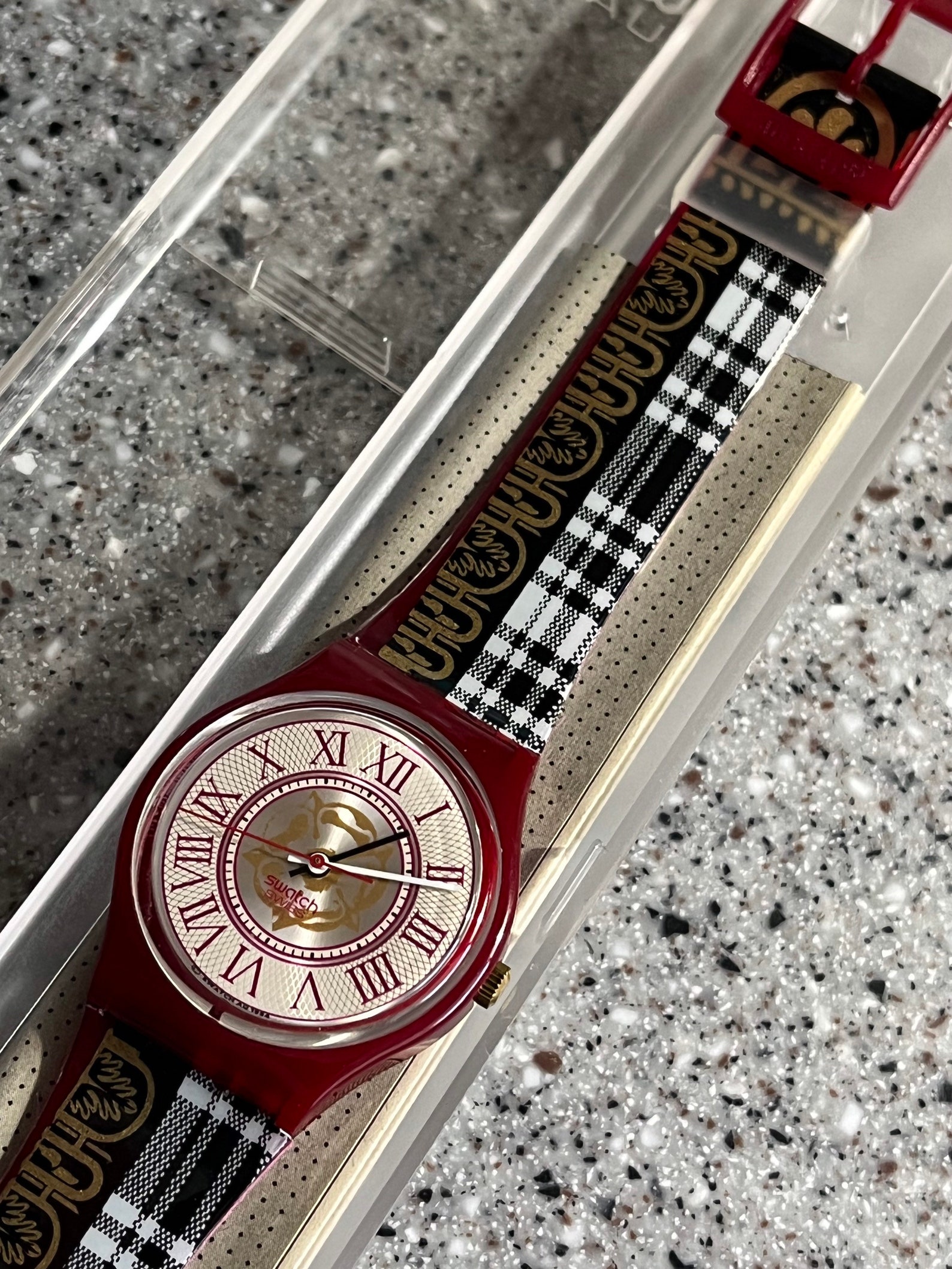 1995 Vintage Swatch Watch Watson RARE Never Worn in Original Box With ...