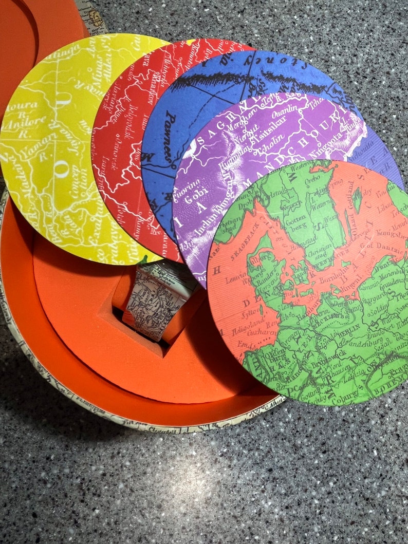 Numbered This is My Map Swatch Watch 41mm Face Never Worn in - Etsy