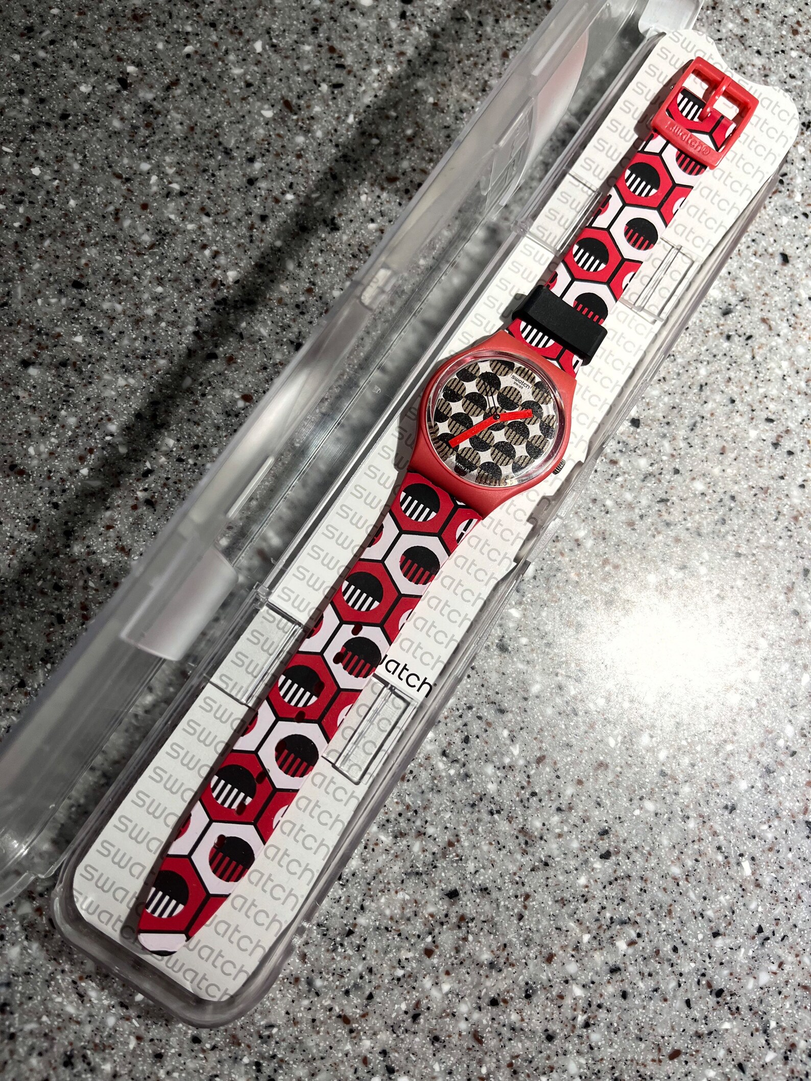 Swatch Watch Called Swaiti New Never Worn in Box With Battery 34mm Face ...