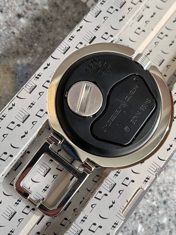 RARE Vintage 1995 CD Rack Pop Swatch Watch pocket pop… - Gem