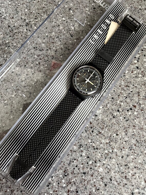 RARE Swatch Vintage Watch 1991 first of the Chronogra… - Gem