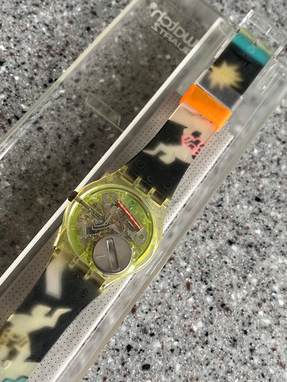 1991 Swatch Vintage Watch GK133 Bermudas Never Worn i… - Gem