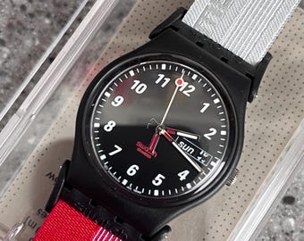 1985 RARE Pre-owned LW106 Swatch Watch 25mm Called Banana 1985 RARE Pre-owned LW106 Swatch Watch 25mm Called Banana