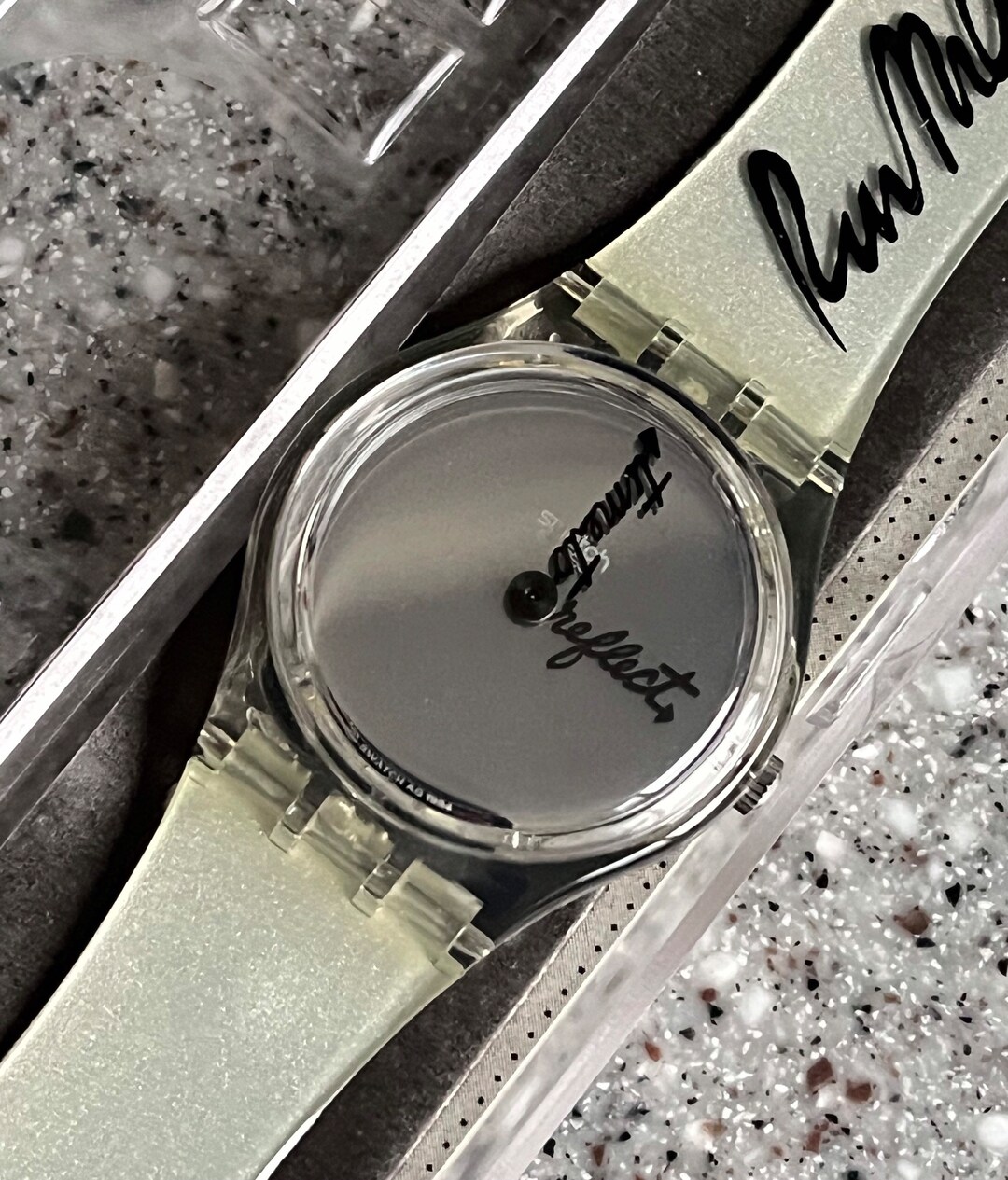 Vintage Swatch Watch 100 Years of Cinema Time to Reflect by Robert ...