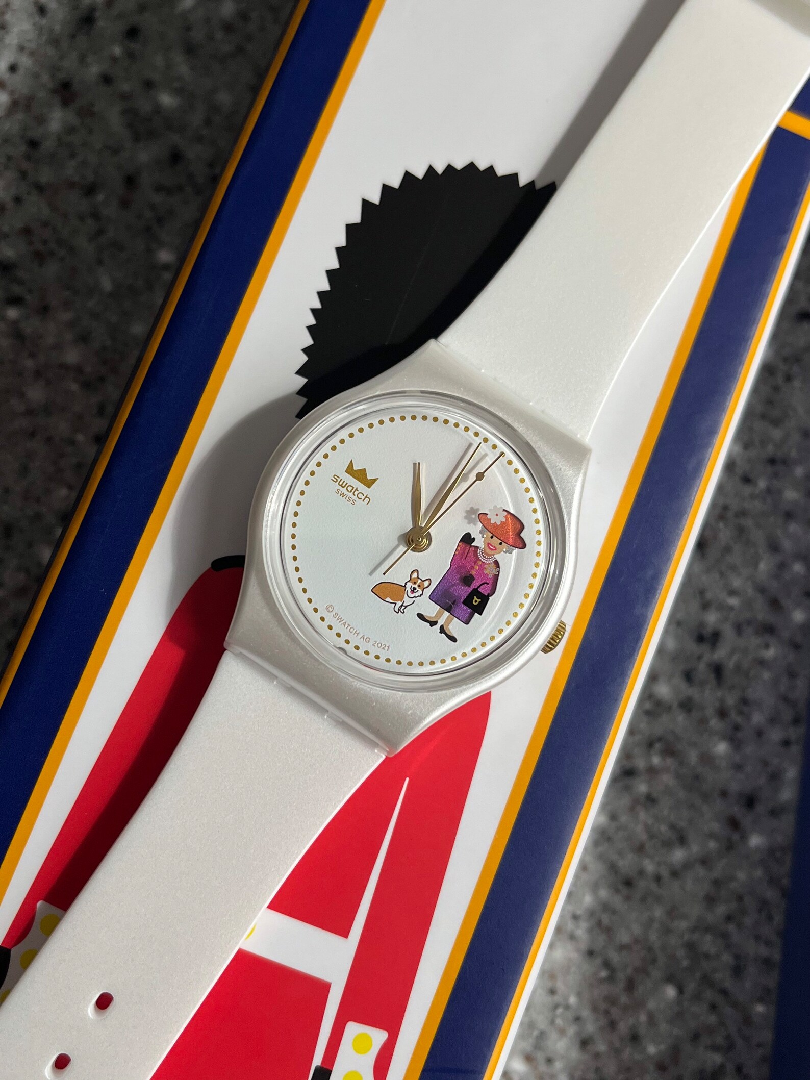 Swatch Watch How Majestic Queen Elizabeths 70 Year Jubilee Celebration ...