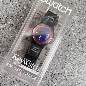 1996 Vintage Swatch Watch Double Loop SKB100 Special Keywatch in ...
