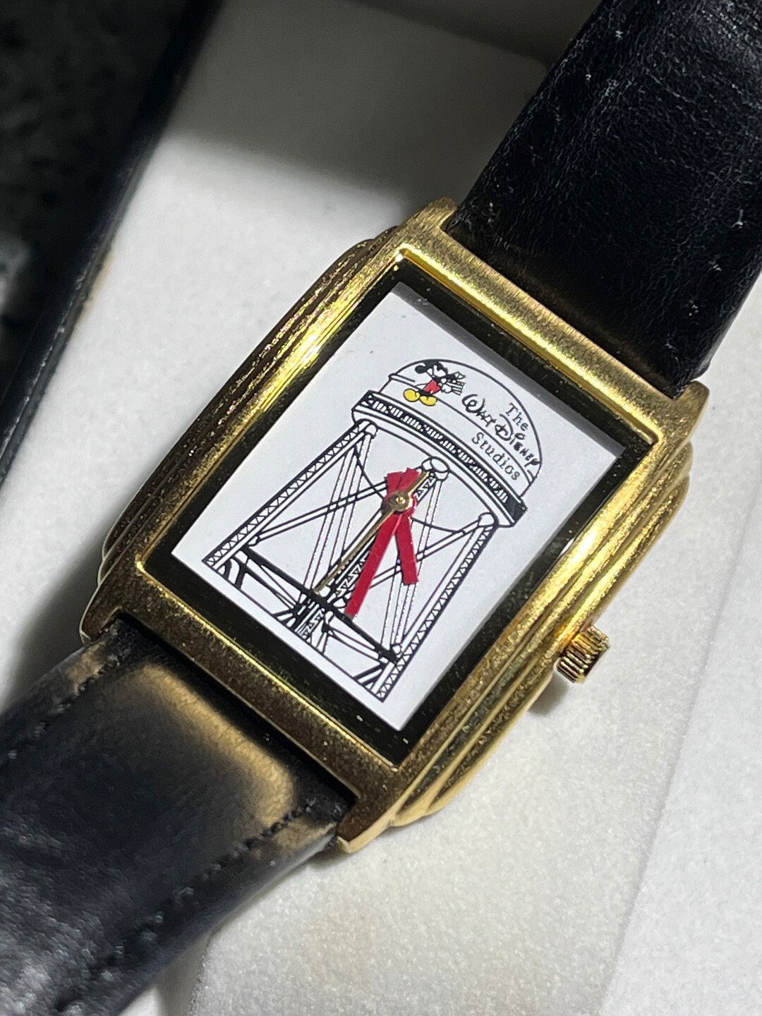 Walt Disney Studios Water Tower Watch Rare Employees Wristwatch Running ...
