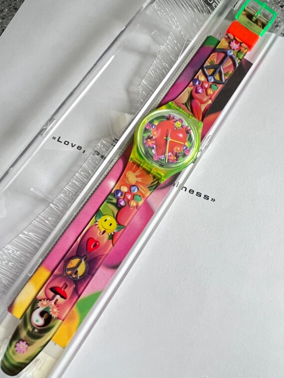Artist limited Edition Swatch Vintage Watch 34mm LOVE… - Gem
