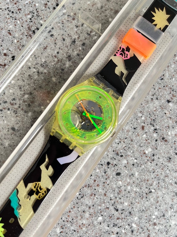 1991 Swatch Vintage Watch GK133 Bermudas Never Worn i… - Gem