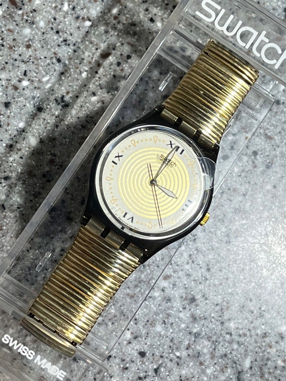 1991 Swatch Vintage Watch Called Big Rock with a flex… - Gem