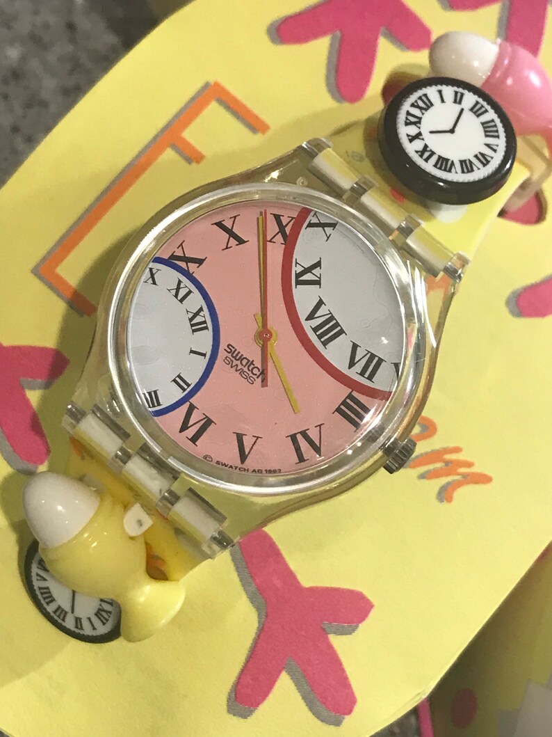Swatch Watch Numbered Vintage Special Eggs Dream GZ128PACK Limited ...