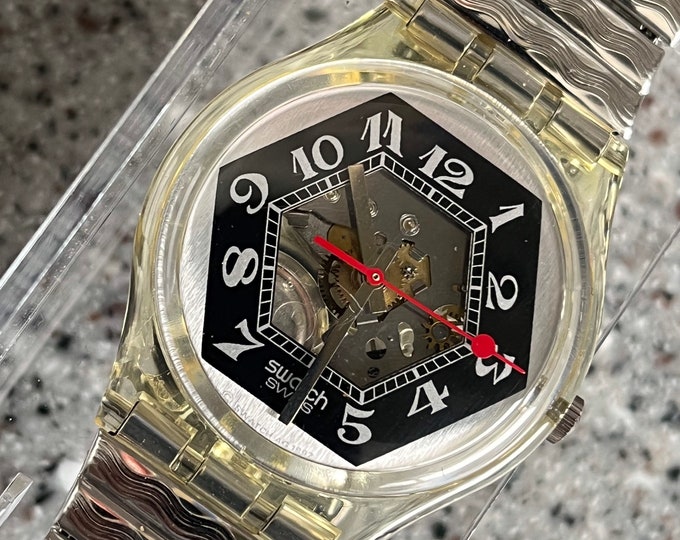 1992 Swatch Watch Vintage New Old Stock Never Worn in Original Box With ...