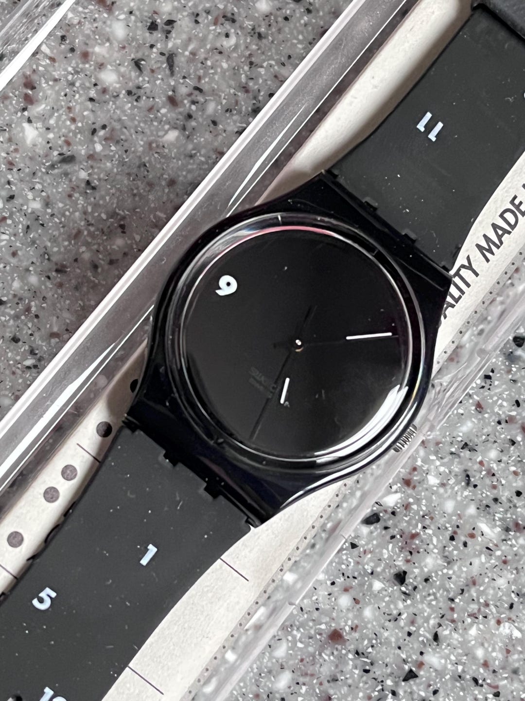 Rare Vintage Swatch NEW in Box With Battery GB208 Falling Numbers, 34mm ...