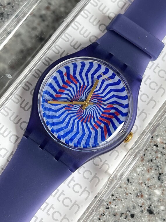 Swatch Watch larger face 41mm newer model TIC TOCK Sw… - Gem