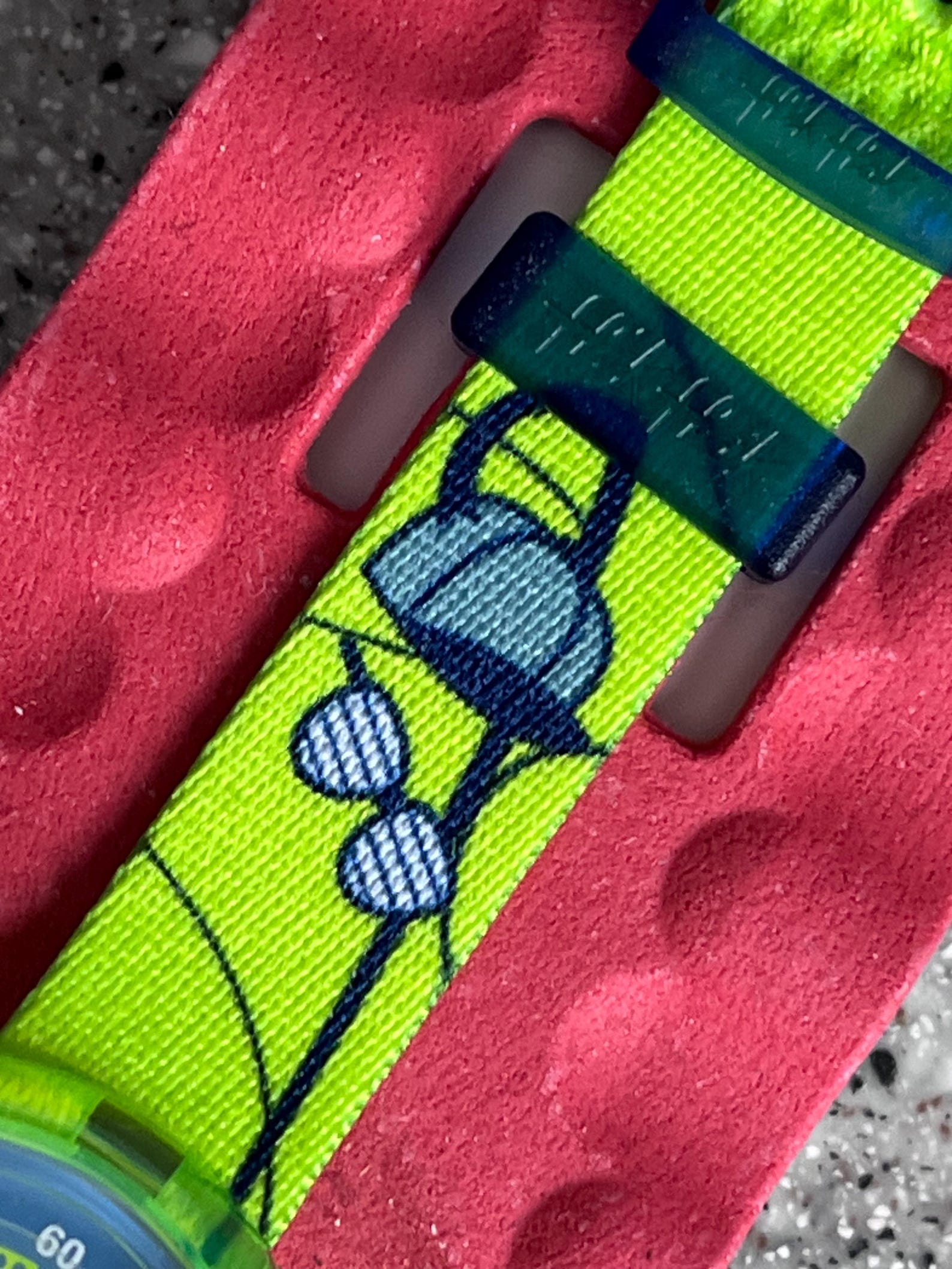 Swatch Watch Skate Board Lime Green Educational Swatch a Stellar ...