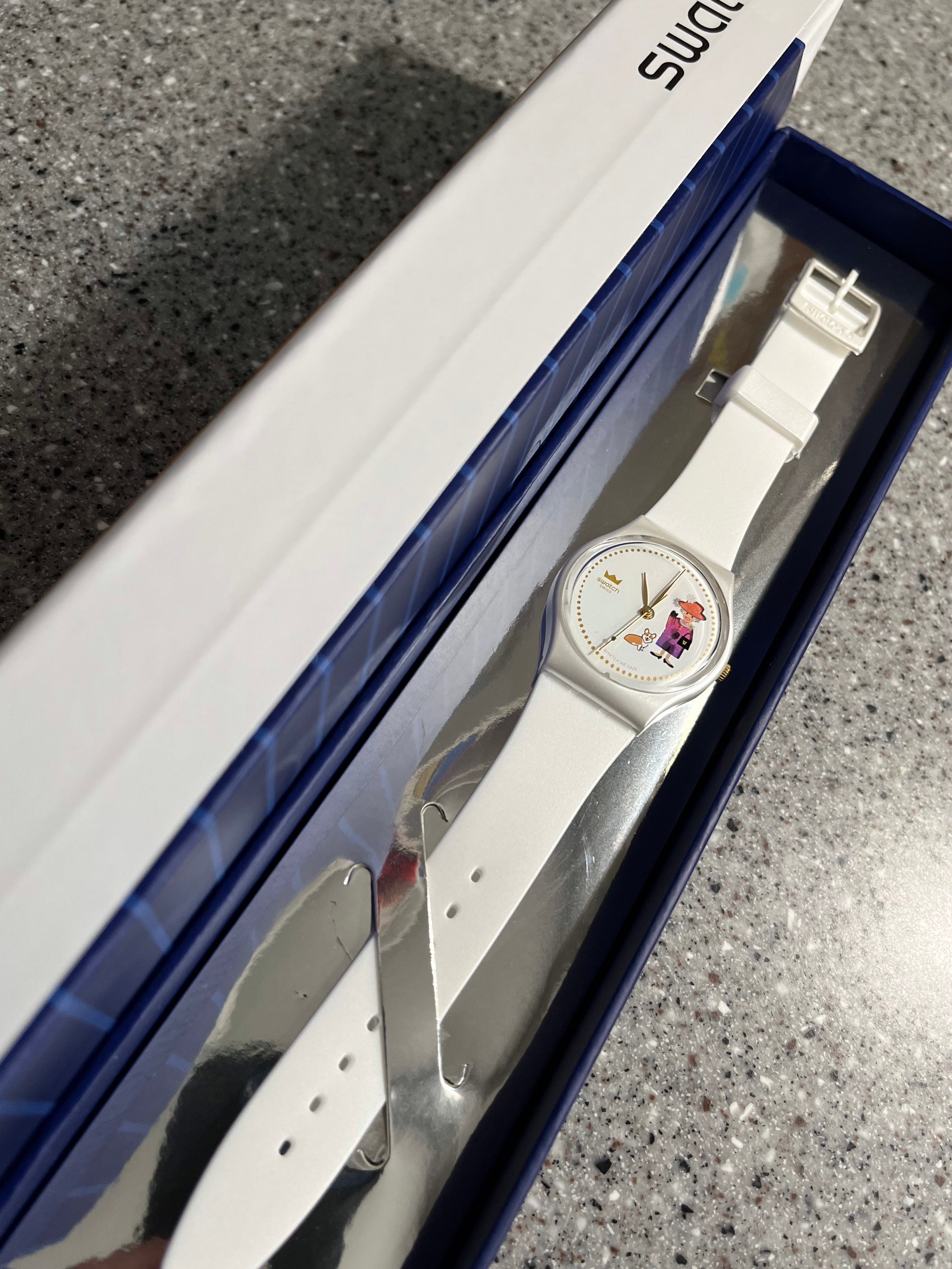 Swatch Watch How Majestic Queen Elizabeths 70 Year Jubilee Celebration ...