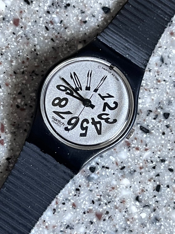 1989 Swatch Vintage Watch 25mm watch pre-owned good c… - Gem