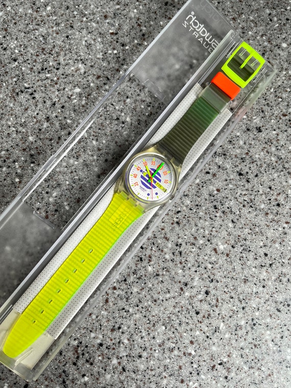 Swatch Vintage Watch 1992 Original 34mm called High P… - Gem