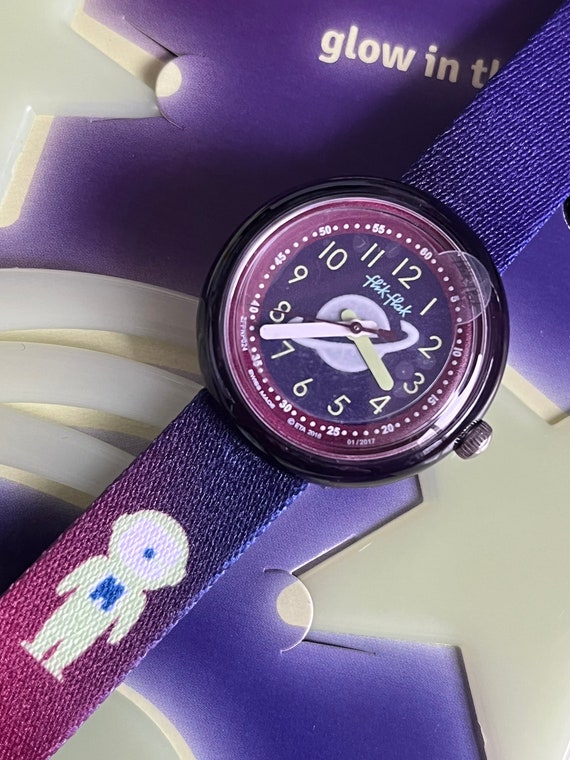 Flik Flak swatch watch for kids learning to tell time… - Gem