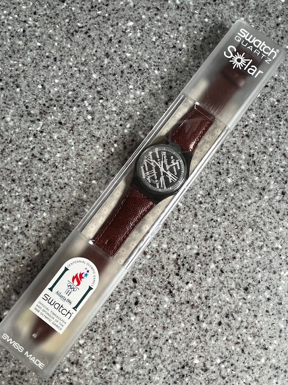 NEW Vintage SOLAR Rare Swatch Watch 90s never worn in… - Gem