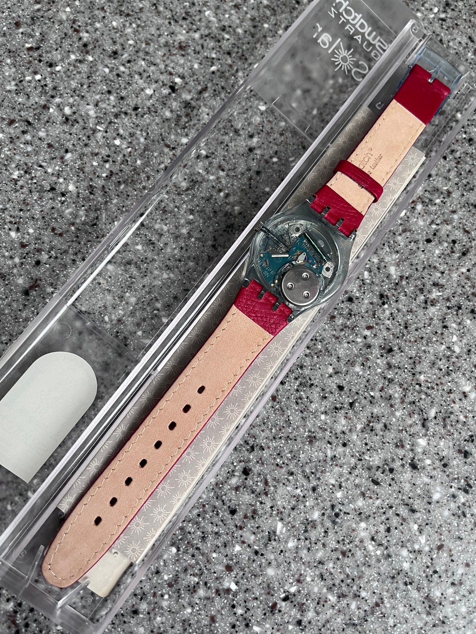 1996 Spring Summer Collection Solar Swatch Watch Fuoco SRN101 Diameter ...