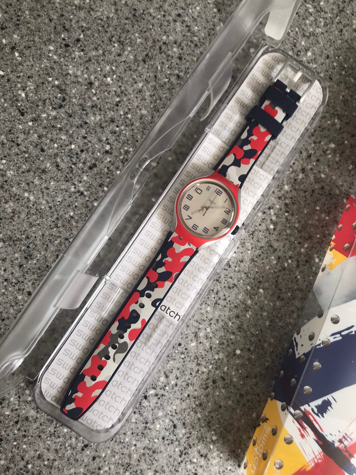 Swatch Irony X Lite 41mm Face Newer Model Swiss Quartz Swatch Watch New ...