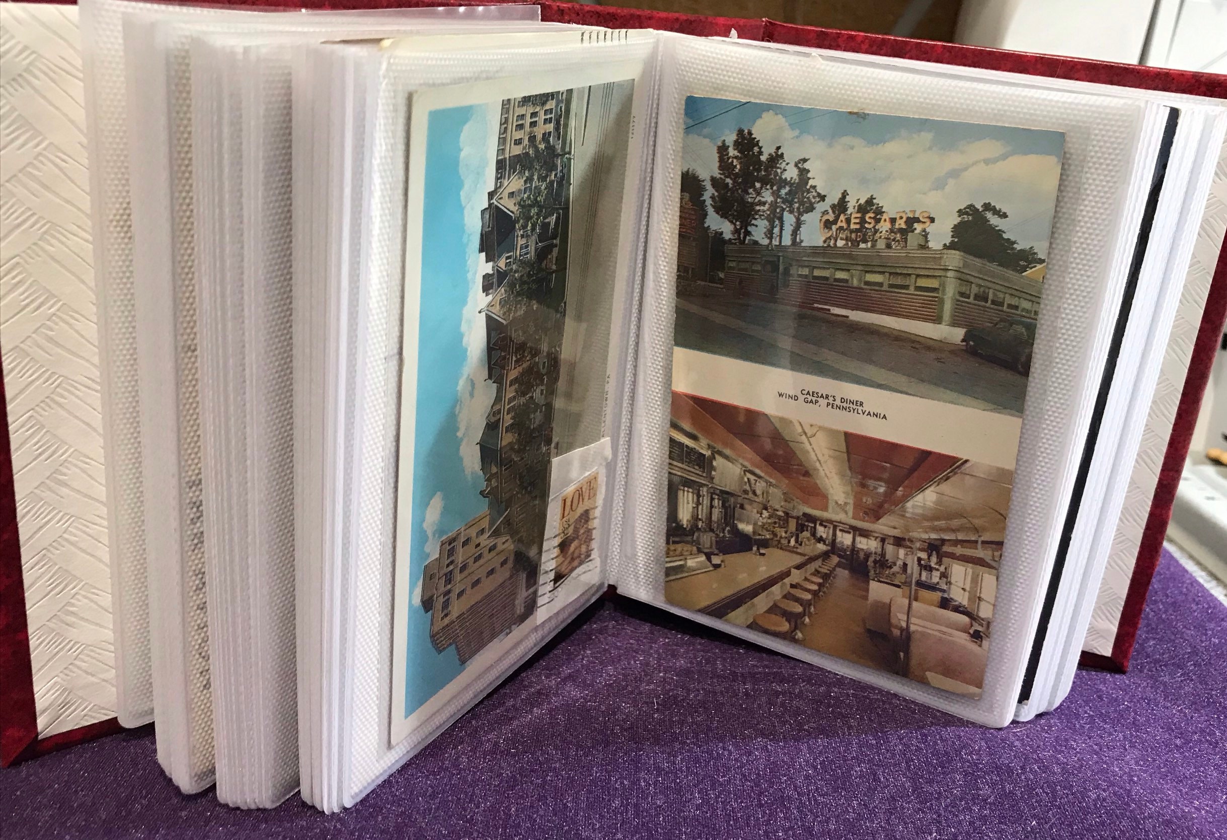 Vintage Postcards in a Photo Album 50 Postcards and Circulated | Etsy