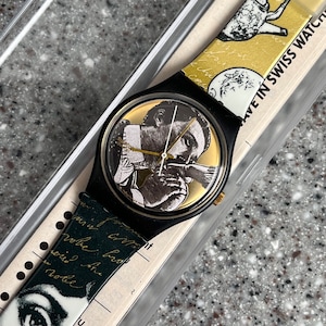 Swatch Vintage Watch Early 90s Baiser Dantan GB148 All Original 34mm ...