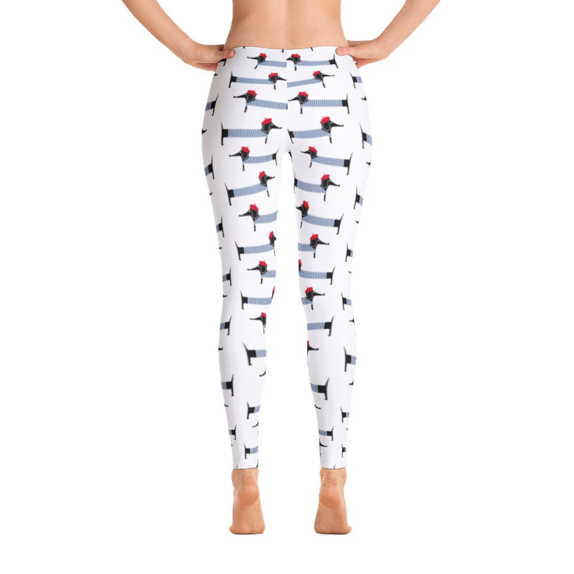 French Weiner Dog Leggings Yoga Dog's Womens Legging - Etsy