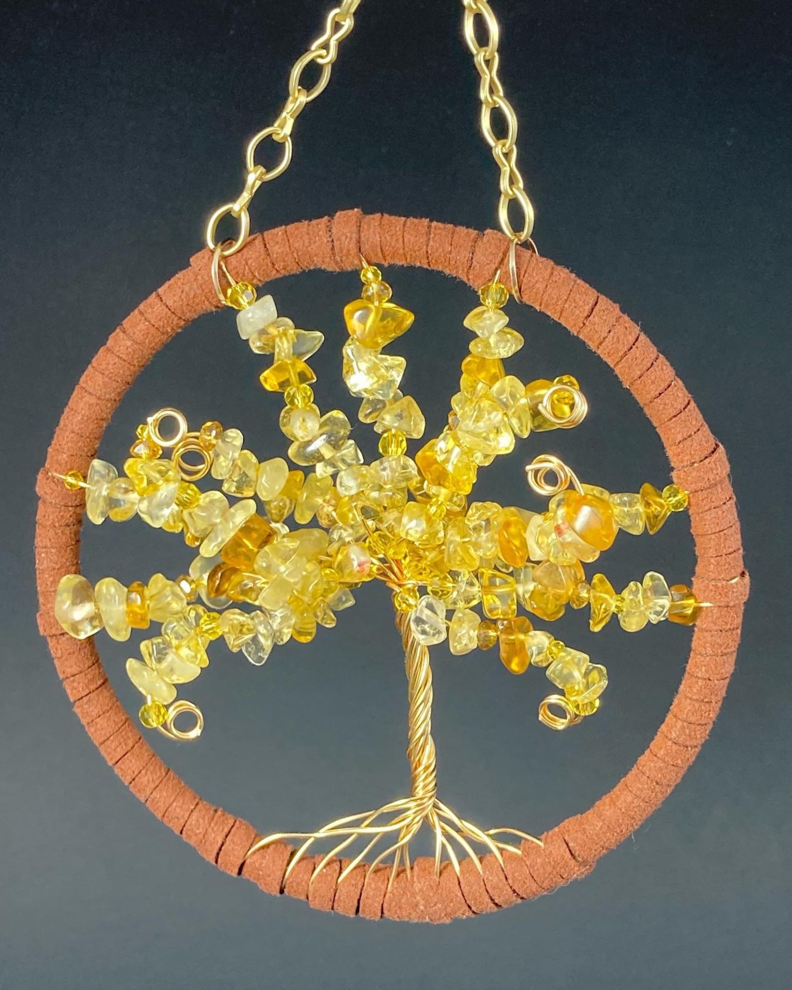 Yellow Fall(autumn) Tree of Life - Etsy