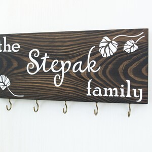 Custom Key Holder, Personalized Key Holder, Key Holder for Wall, Wall ...