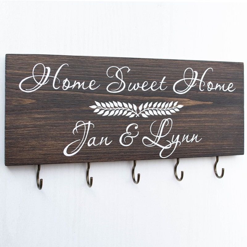 Home Sweet Home Key Holder - Etsy