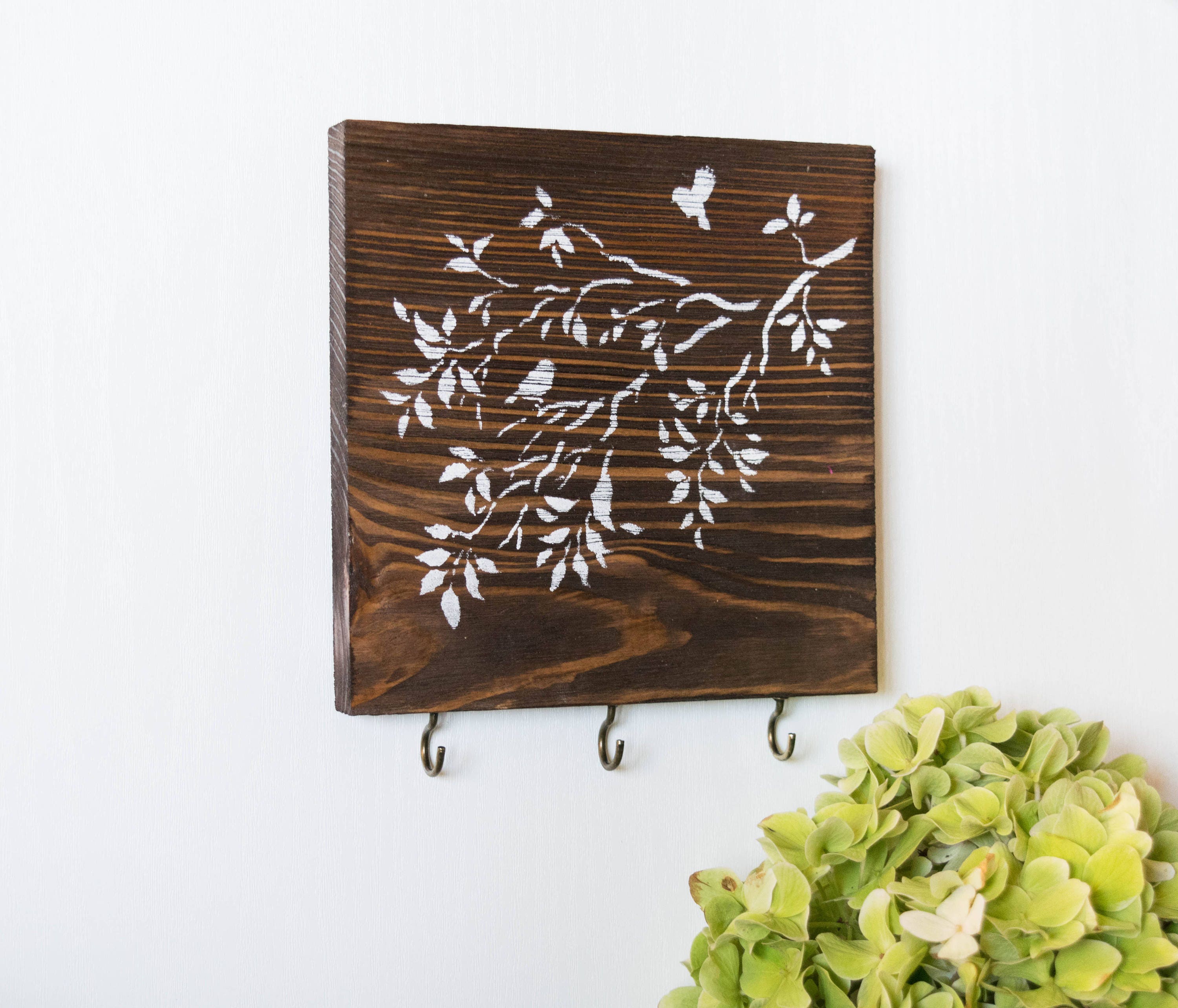 Key Holder for Wall Wood Key Hanger Wall Key Organizer - Etsy