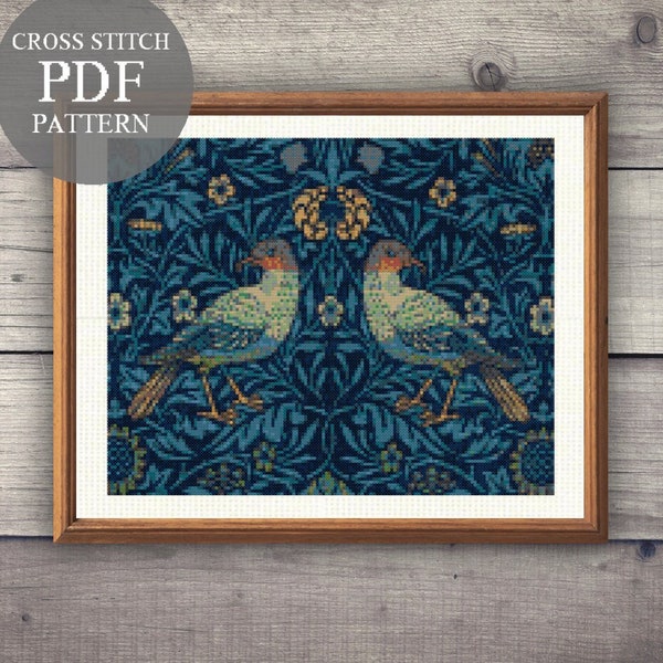 William Morris Embroidery Patterns - Etsy
