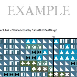 MINI Train in the Snow Locomotive Claude Monet Cross Stitch PDF Pattern ...