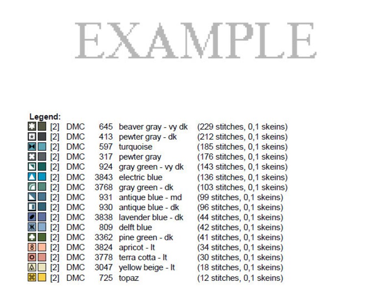 MINI Blue Lovers Marc Chagall Cross Stitch PDF Pattern. Famous - Etsy