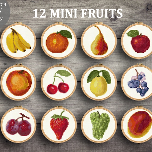 Cross Stitch Mango - Etsy