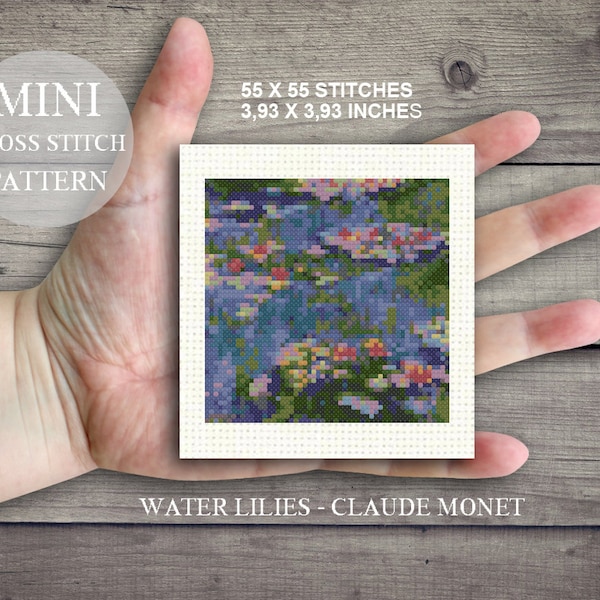 Monet Cross Stitch - Etsy