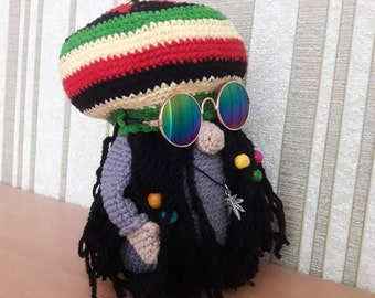 Bob Marley Gnome - Etsy